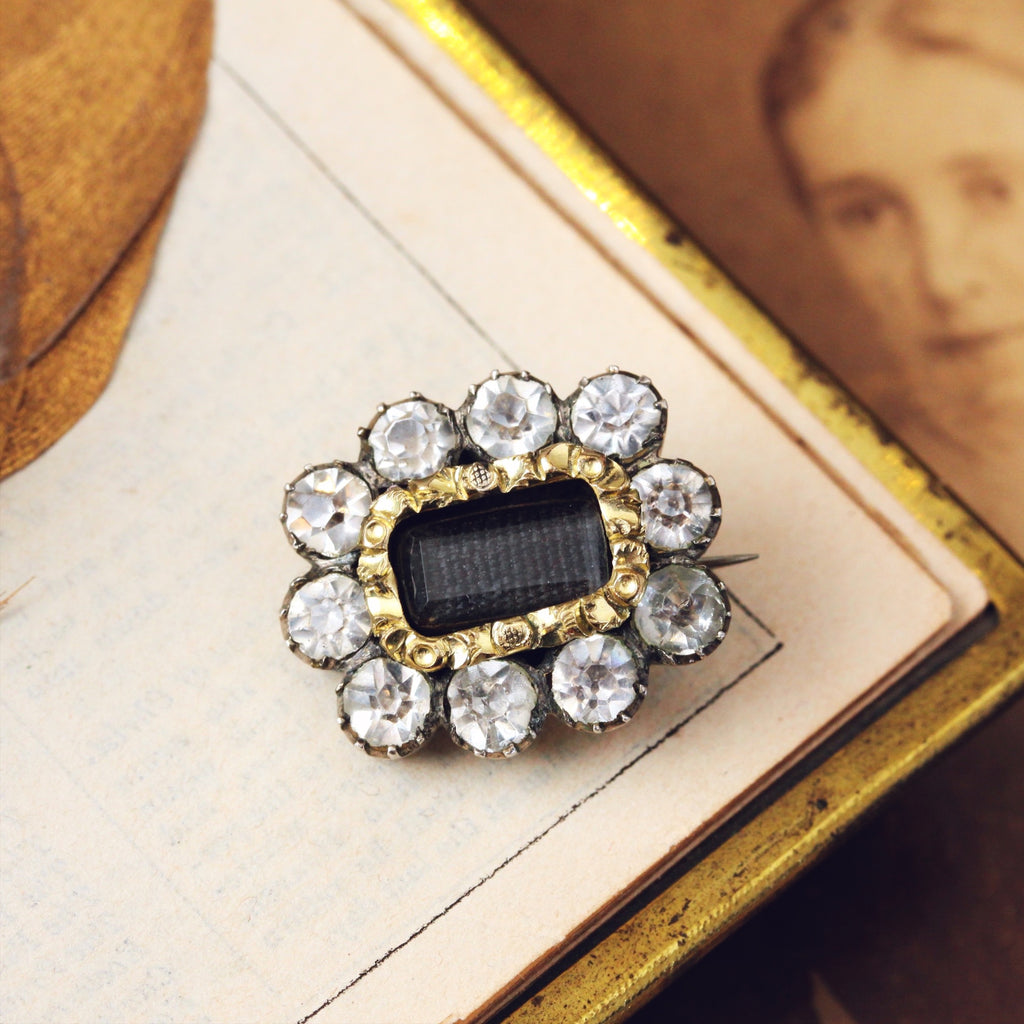 Antique Georgian Paste Fichu Pin – Fetheray