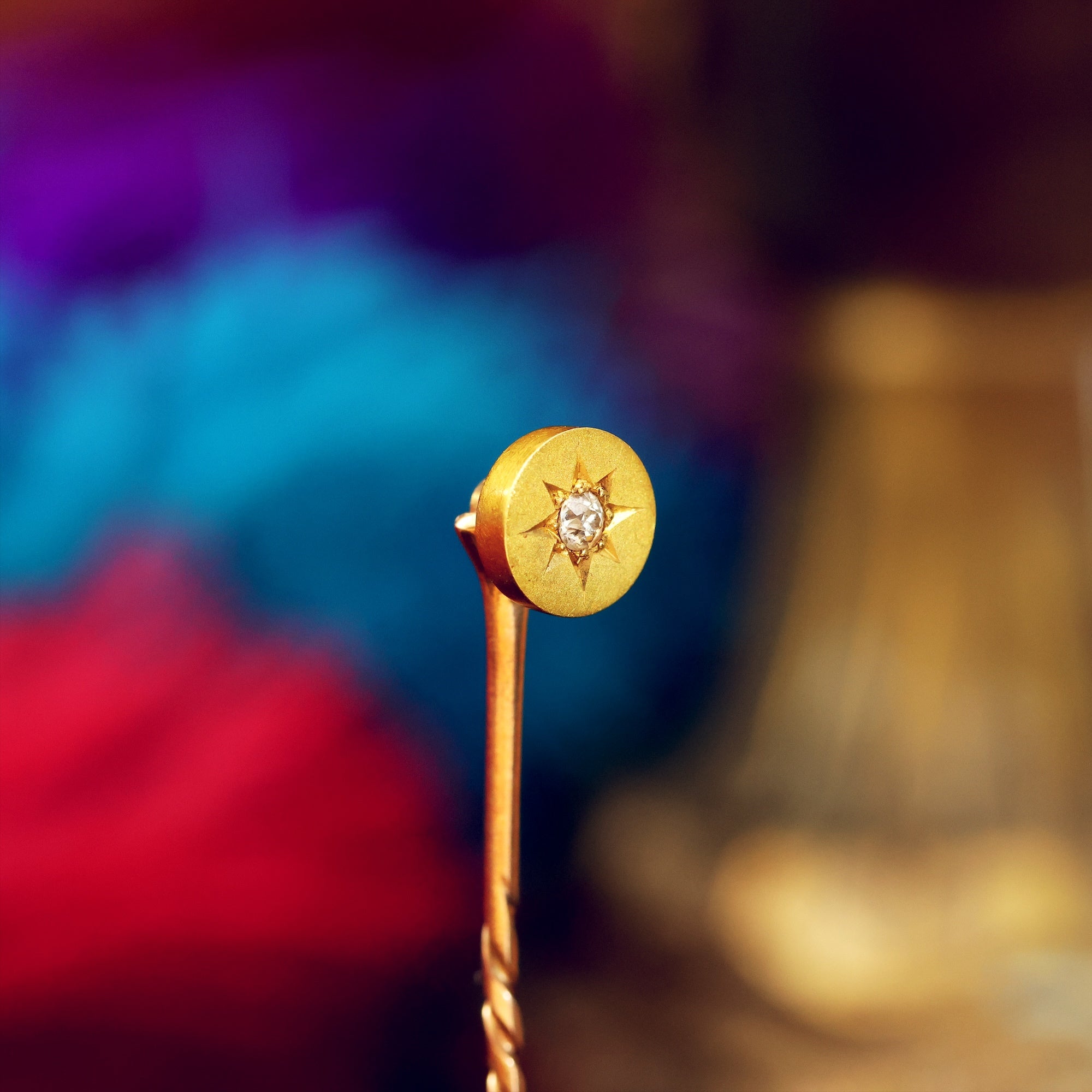 Antique Victorian Diamond Star Stick Tie Pin – Fetheray