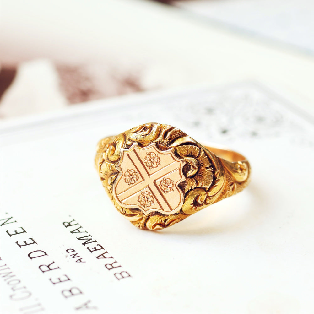 Vintage & Antique Signet Rings – Fetheray