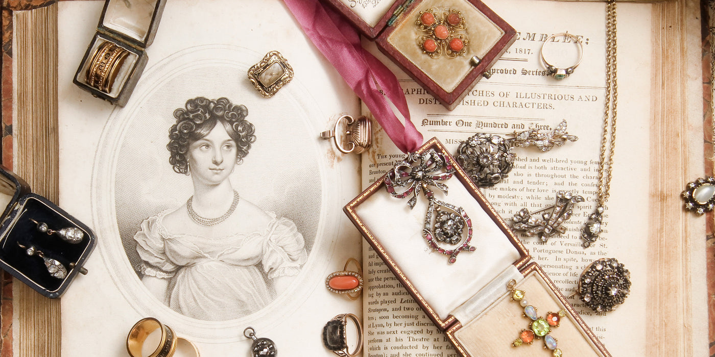 Rare Antique Georgian & Victorian Jewels – Fetheray