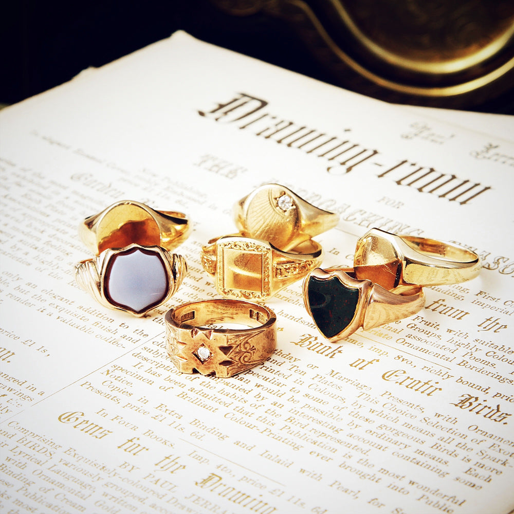 Vintage & Antique Signet Rings – Page 3 – Fetheray