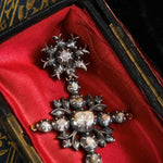 Antique 19th Century Belgian Diamond 'Flemish' Cross – Fetheray