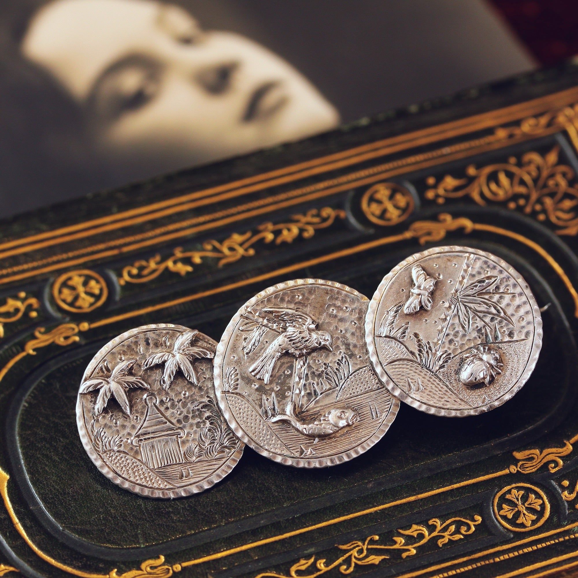 Cutest! Victorian Aesthetic Period Silver Brooch – Fetheray