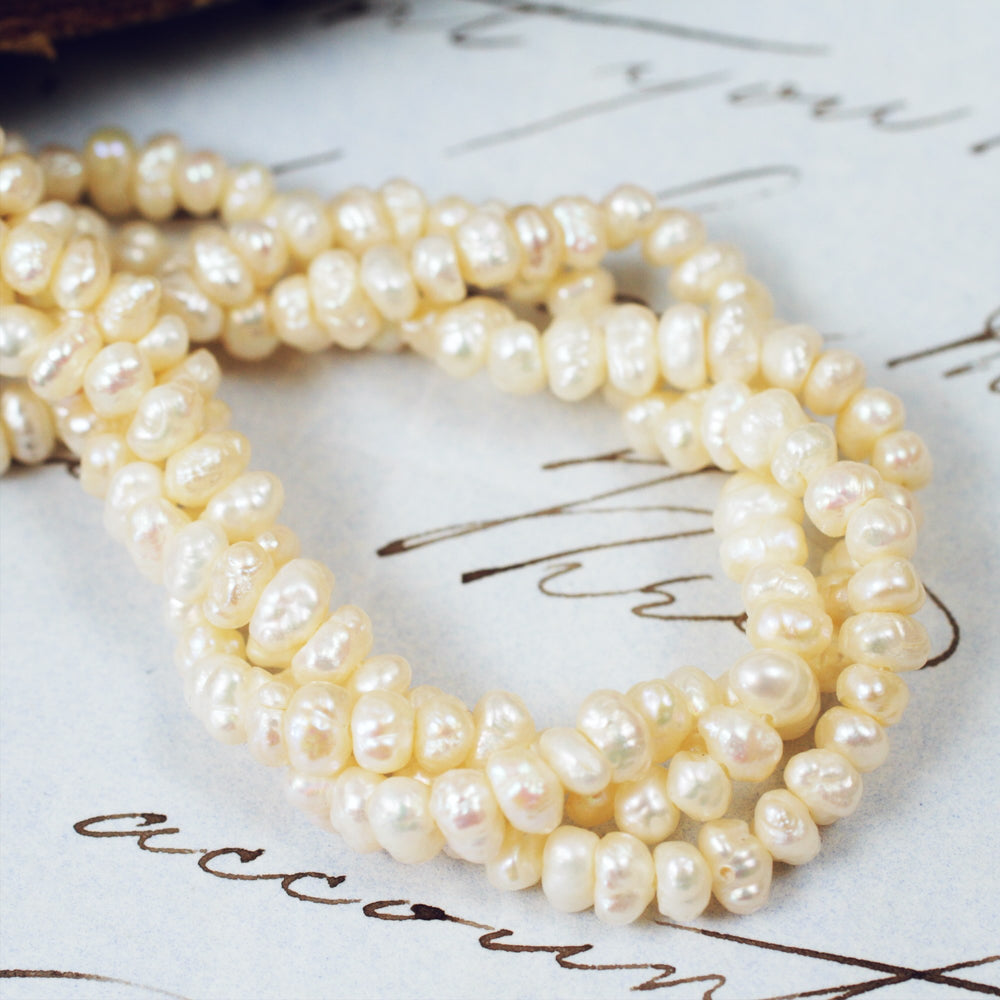 Vintage Triple Twisted Strand of Freshwater Pearls – Fetheray
