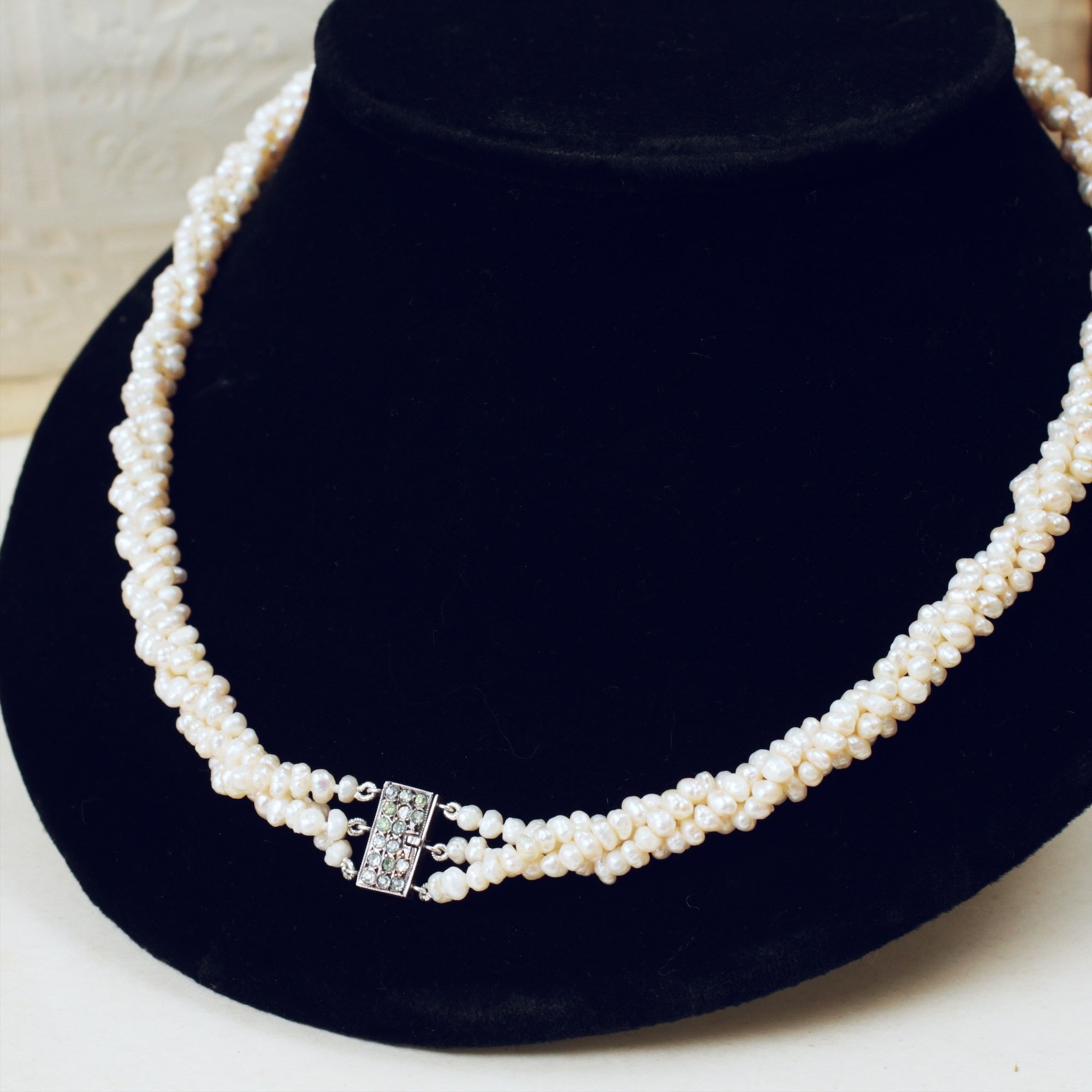 Vintage Triple Twisted Strand of Freshwater Pearls – Fetheray